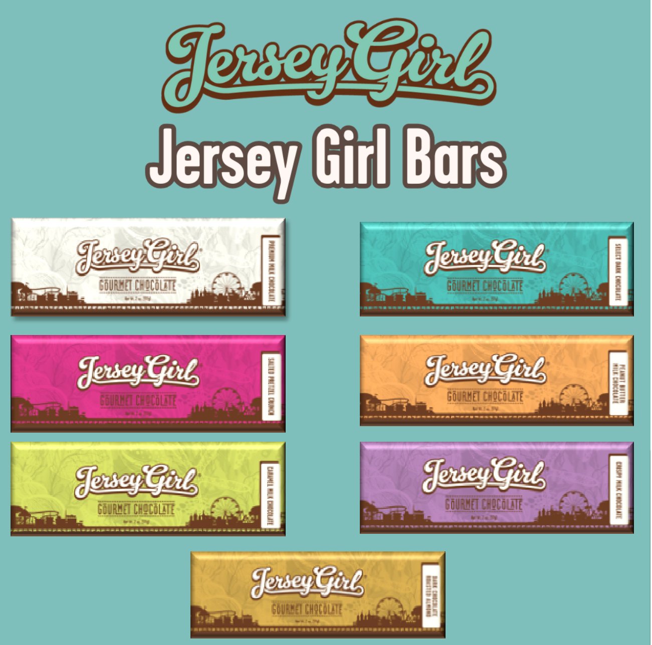 Jersey Girl Bars – Jersey Girl Chocolate